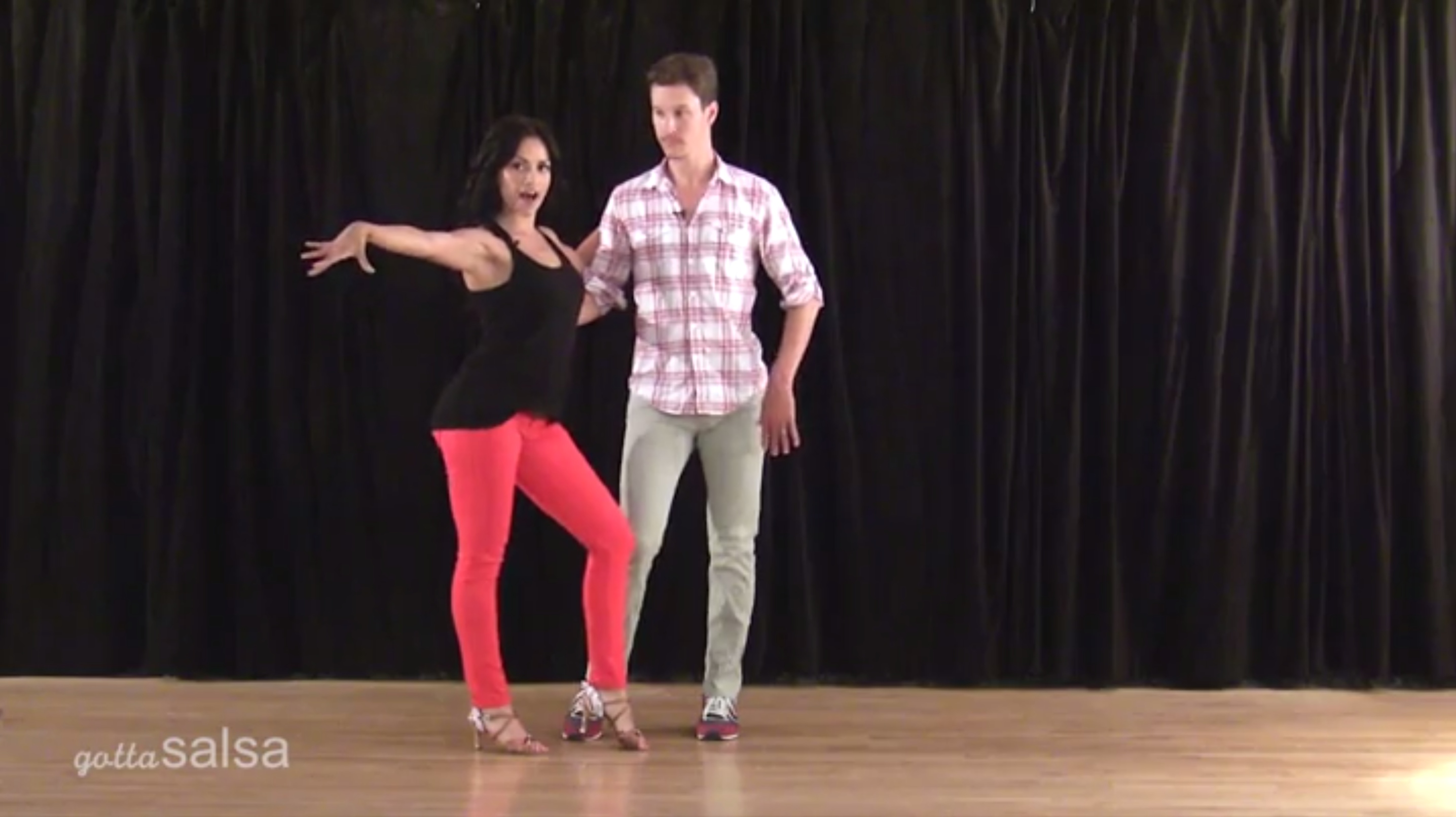 Salsa styling for the ladies - Free lesson from Gotta Salsa
